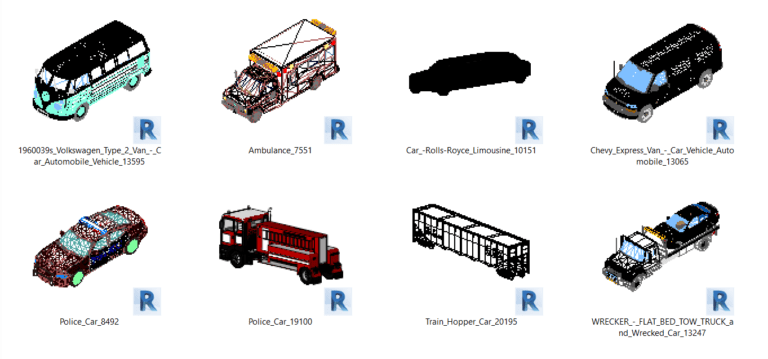 Car families for services in Revit - Familias de autos para servicios ...