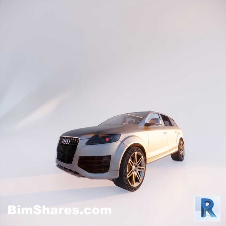 Audi Q7 car revit - Auto revit Audi Q7 | Bimshares