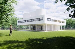 Villa Savoye Revit model (complete) - Model rvt 2023 | Bimshares