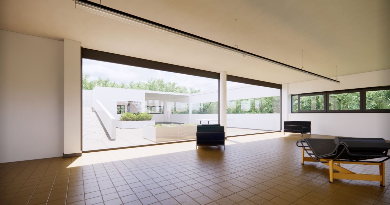 Villa Savoye Revit model (complete) - Model rvt 2023 | Bimshares